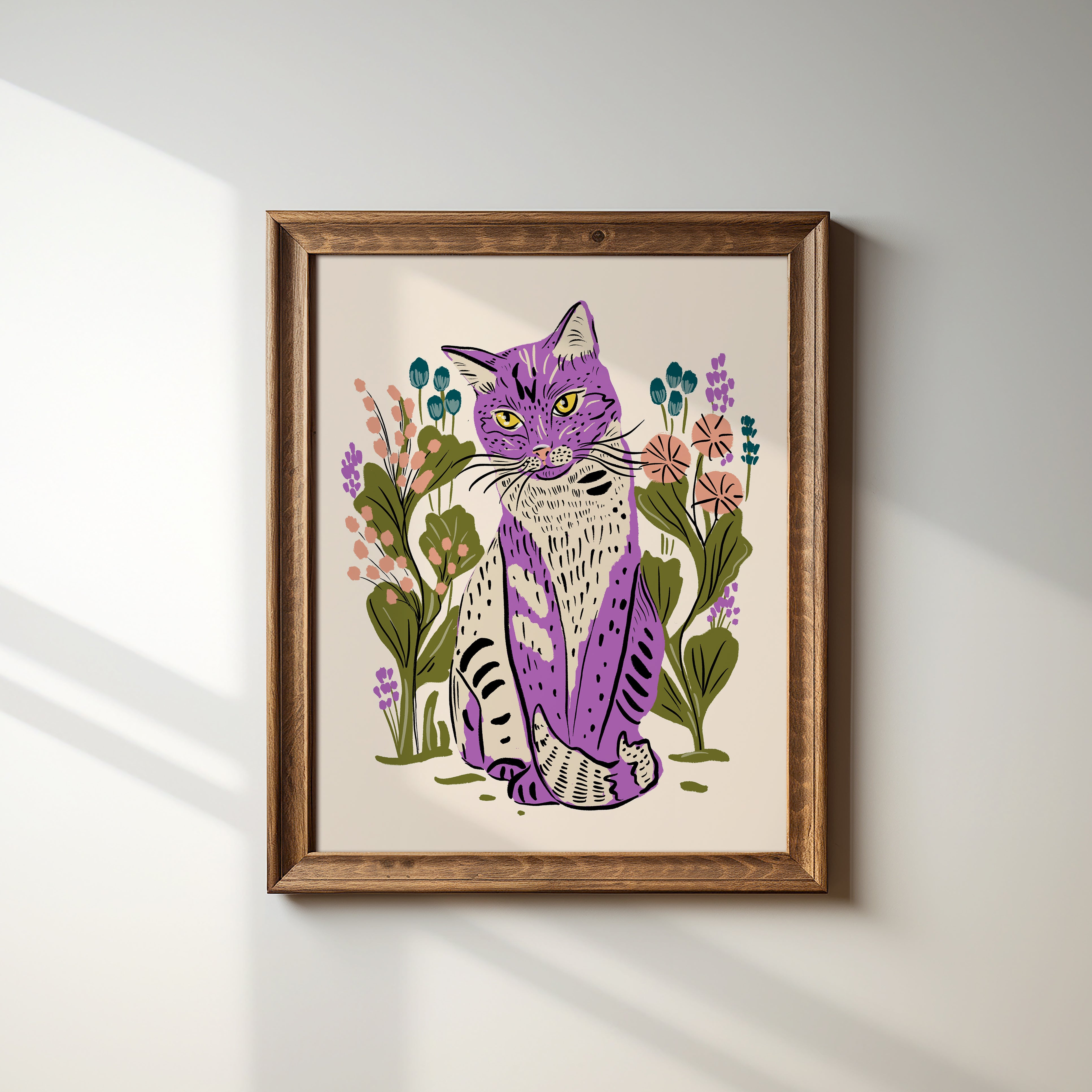 Miro Cat - Art Print – Tara Reed Art